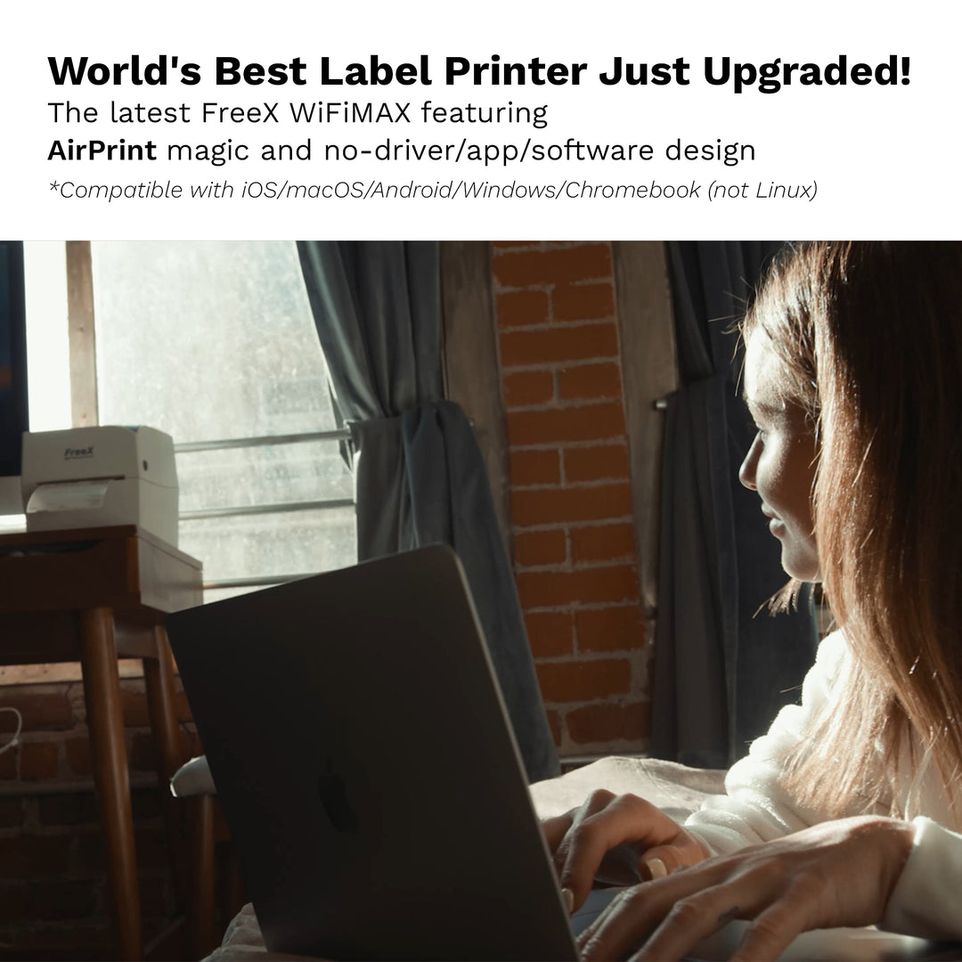 InstaPrint App Core Innovations Thermal Label Printer Bundle - 4x6 ...